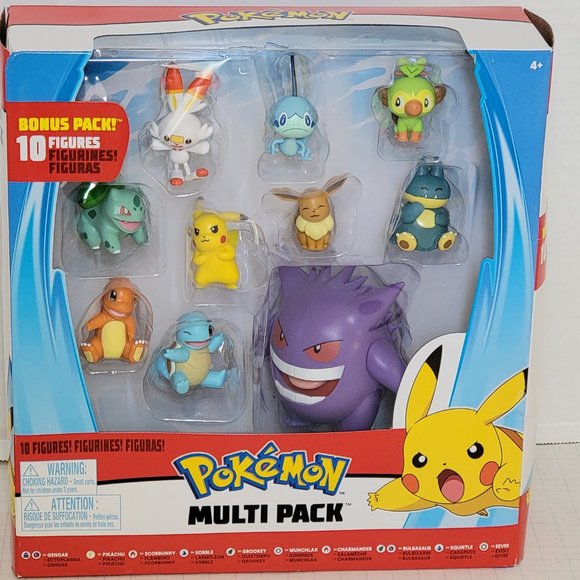 Jazwares | Toys | New Pokemon Ultimate Battle Figures Multi Pack ...